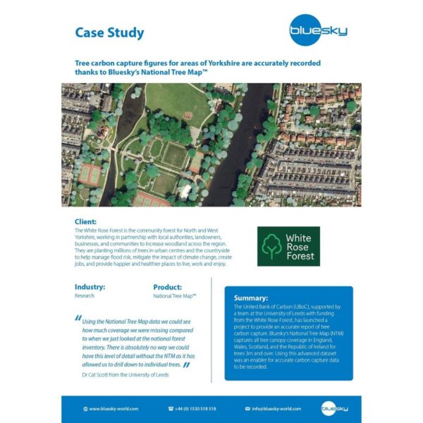 Case Studies National Tree Map - Bluesky Ireland